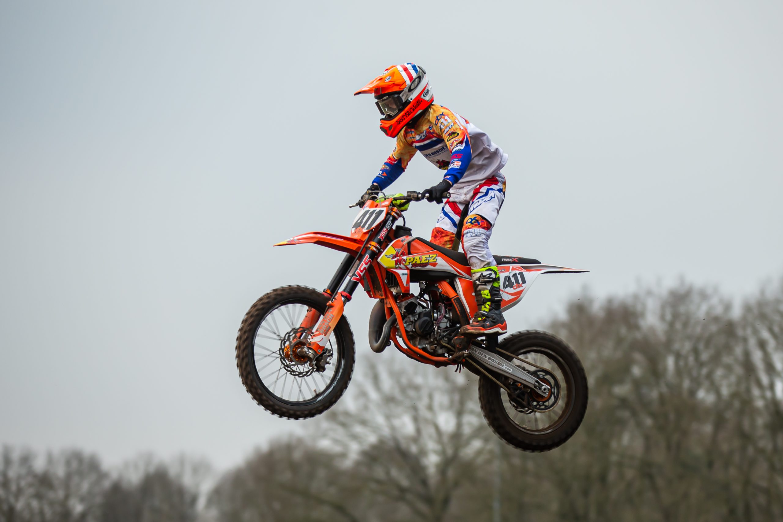 Dex van den Broek ruikt aan top 10 plaats tijdens ONK 85cc in Lierop - Dex