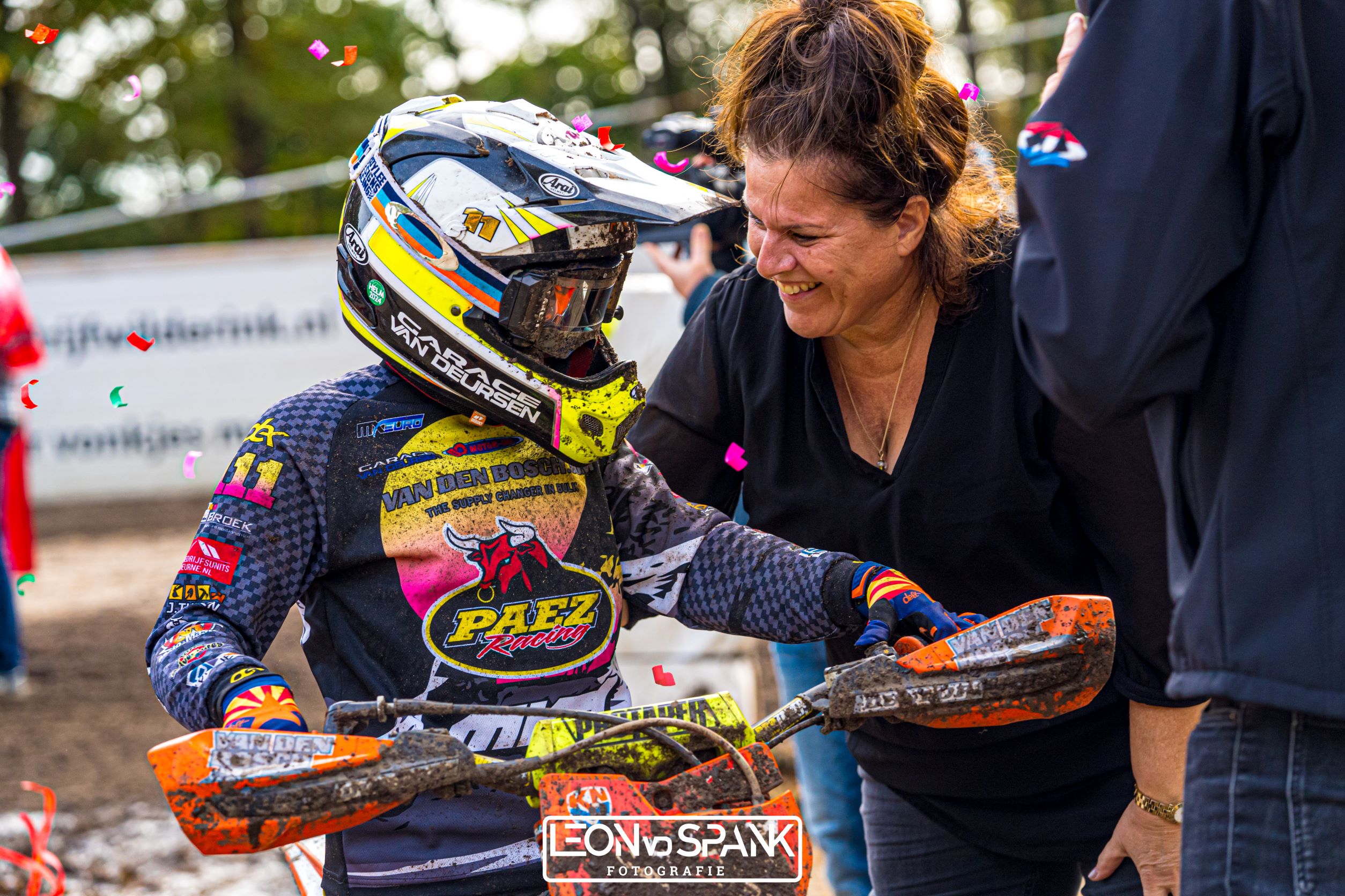 Dex van den Broek kroont zich tot Open Nederlands Kampioen 65cc grote ...